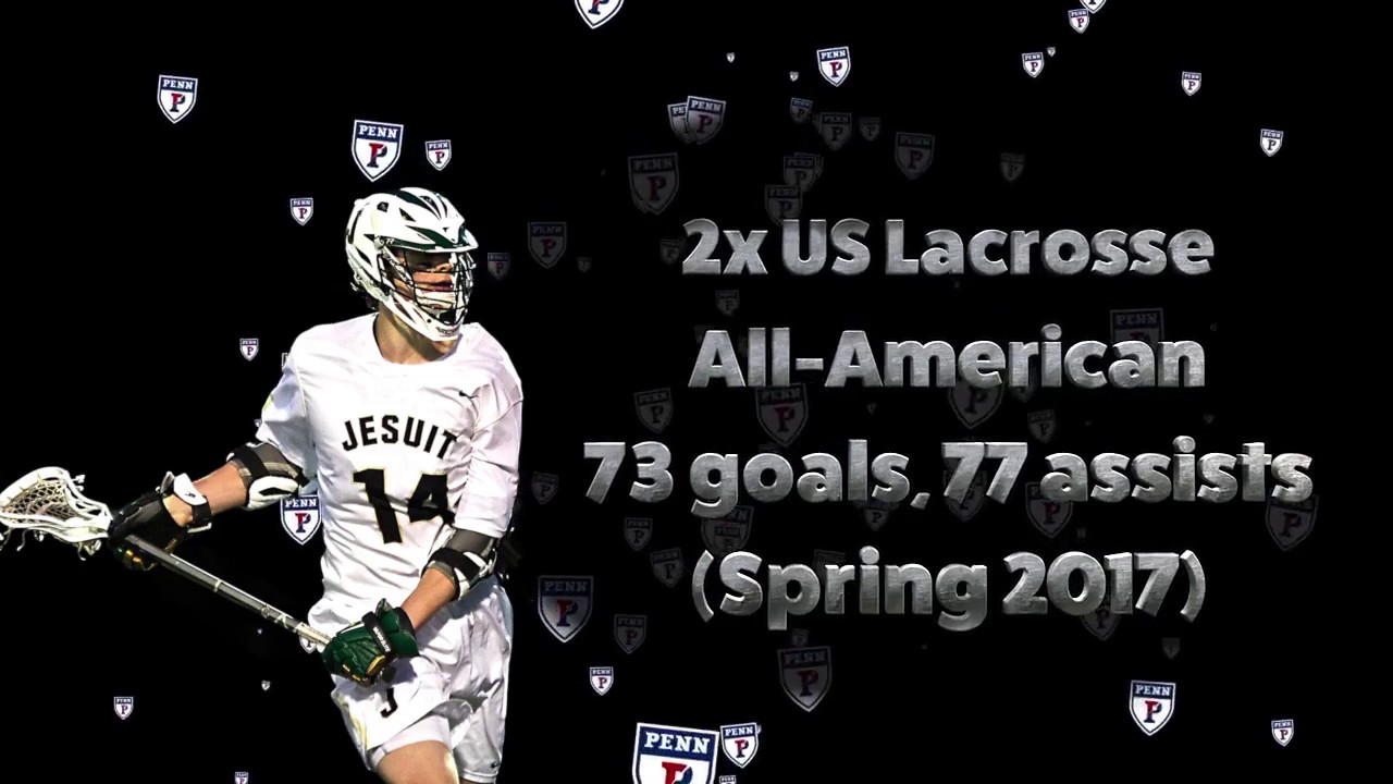 Sam Handley (UPenn) 2017 Lacrosse Highlights - YouTube