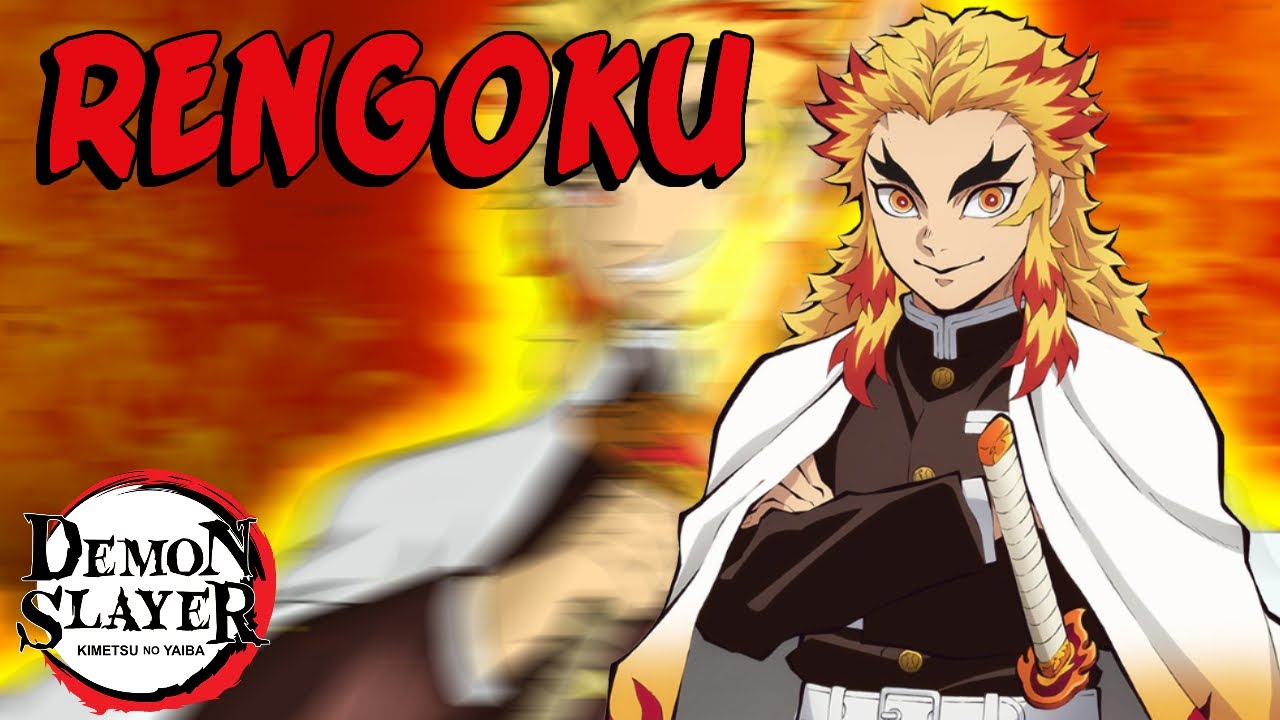 Drawing Rengoku form Demon Slayer ( Kimetsu No Yaiba) - YouTube