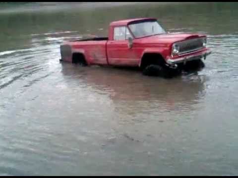 THE JEEP J10 (river crossing/floating) - YouTube