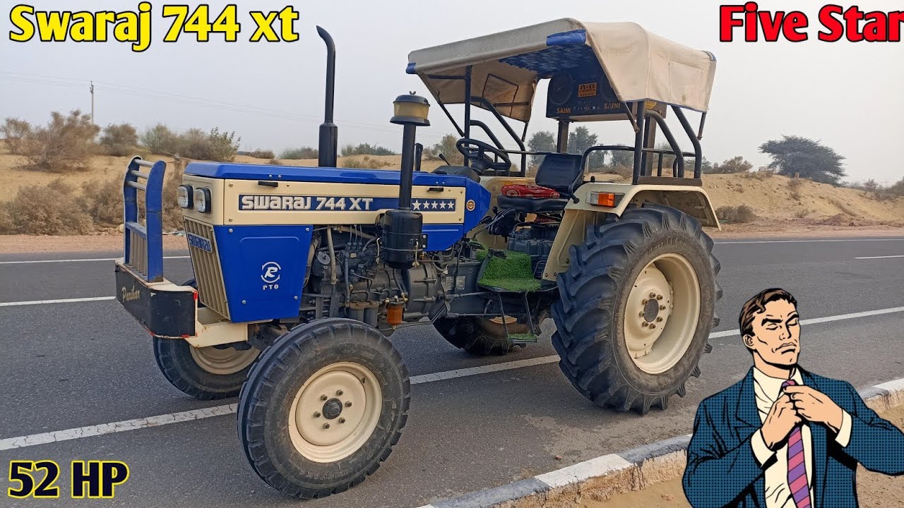 Swaraj 744 XT (Five Star) New Model (एकदम नए फीचर्स के साथ!!) Full ...