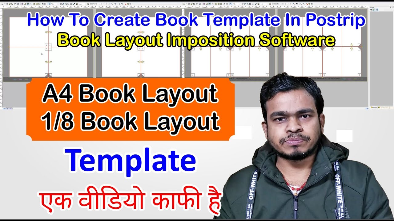 Book layout imposition software | how to create book template in ...