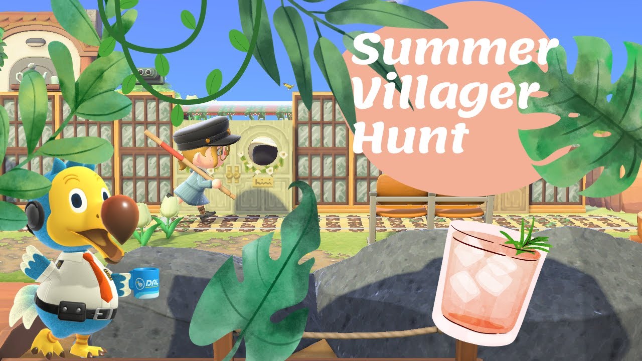 10 NMT VILLAGER HUNT | ANIMAL CROSSING NEW HORIZONS... ANCH LETS PLAY ...