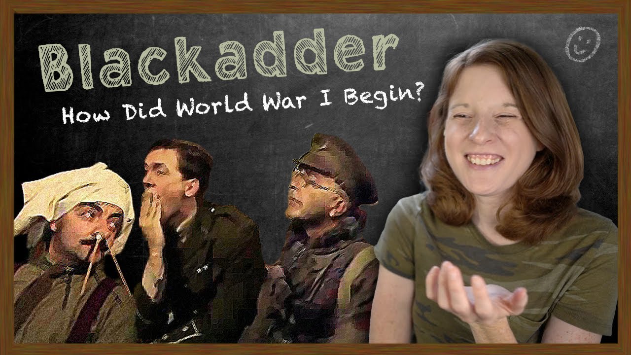 American Reacts to Blackadder: How Did World War I Begin? - YouTube