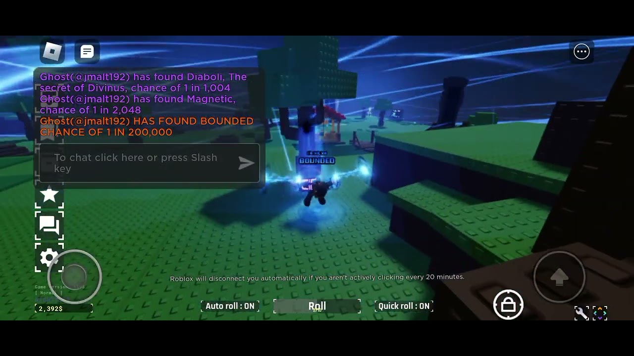 Getting my 2nd Bounded (200k) in Sols Rng - YouTube