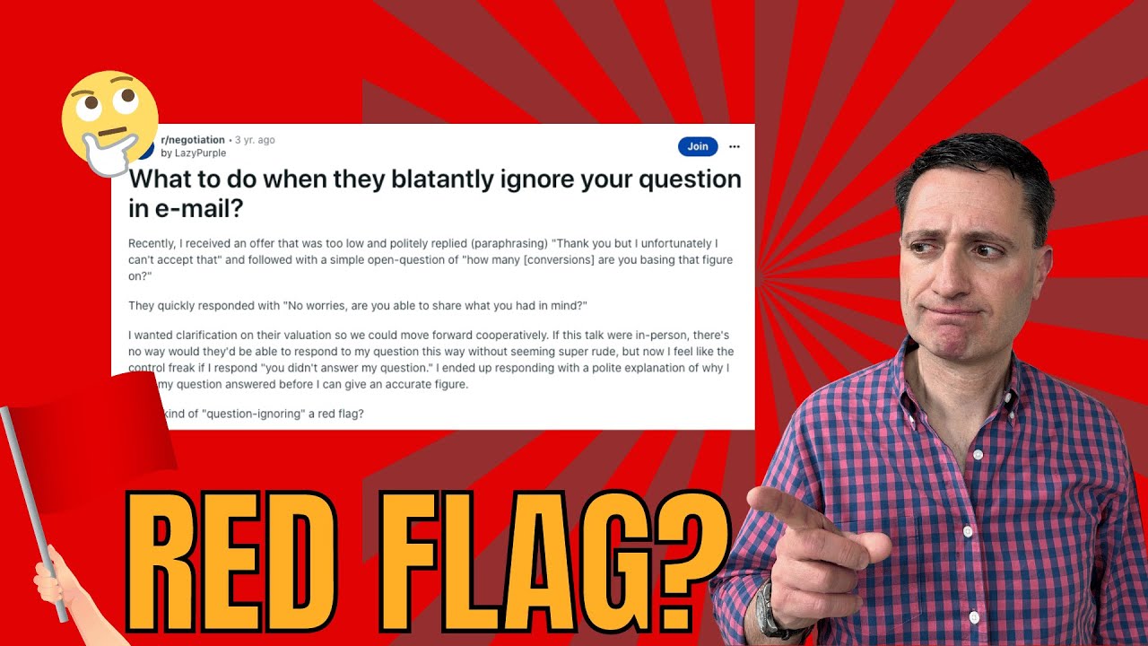 Ignoring Your Questions | Real Life Situations with Bob Bordone - YouTube