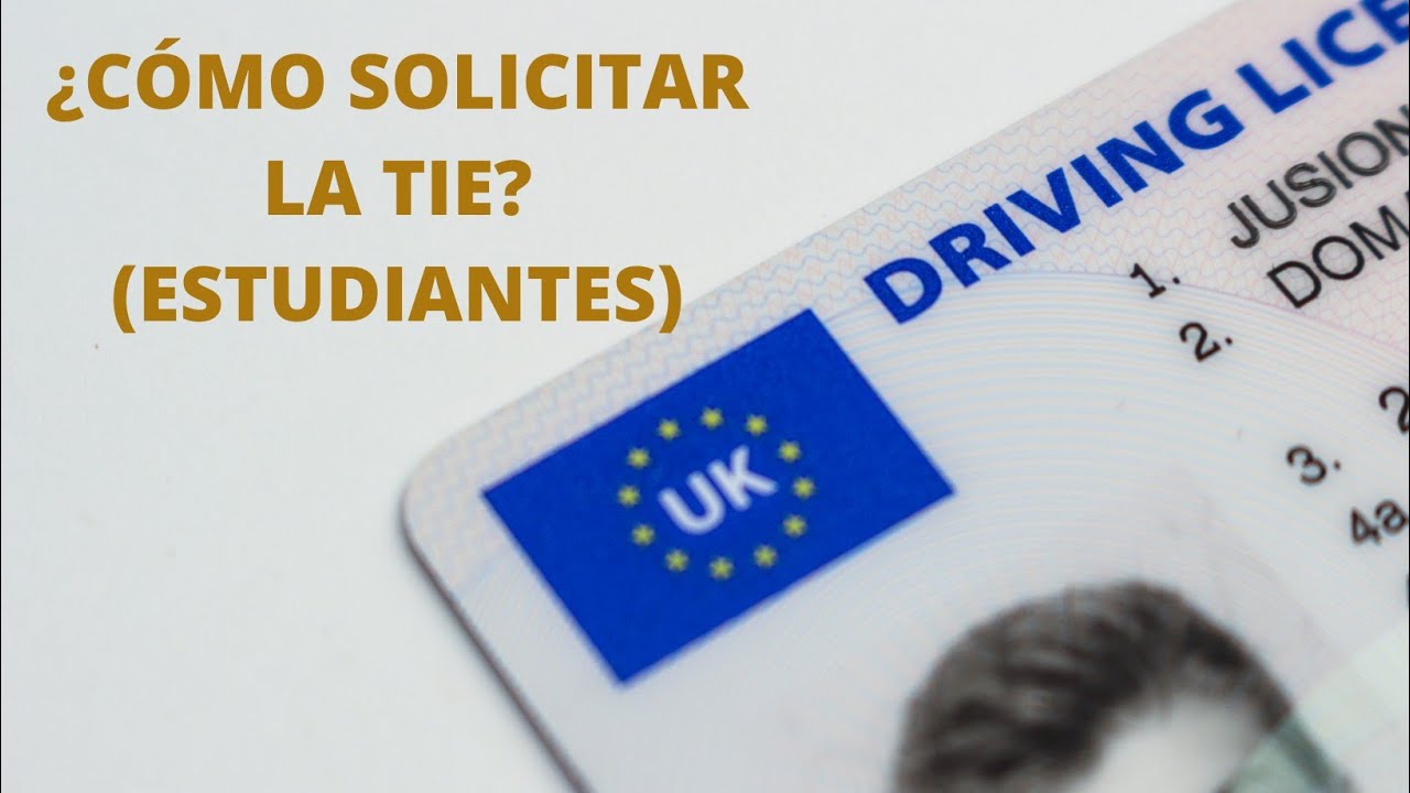 ¿CÓMO SOLICITAR LA TIE PARA ESTUDIANTES EN ESPAÑA? PASO A PASO... - YouTube