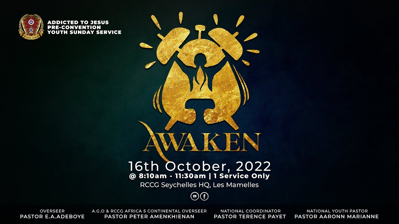 AWAKEN PRE-CONVENTION SERVICE | 16-10-22 - YouTube