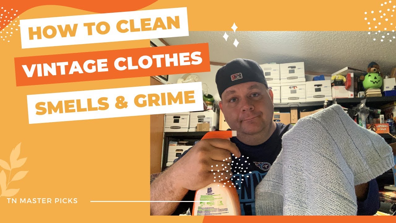 Cleaning a Vintage Polyester Shirt. Removing a Random Yellow Stain ...