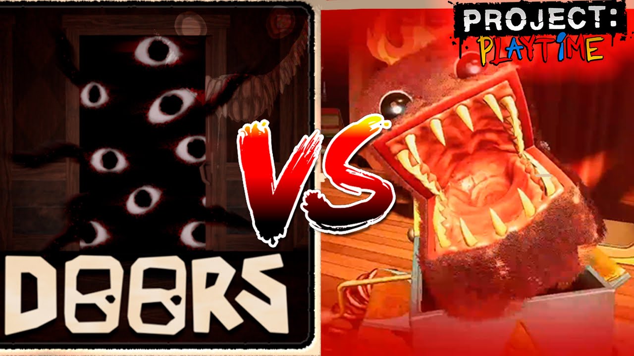 Project Playtime Jumpscares VS Roblox DOORS Jumpscares - YouTube