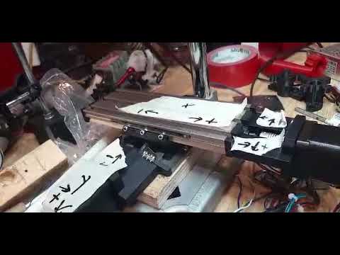 Frankentrain Laboratories short video showing a dry run on test G Code ...
