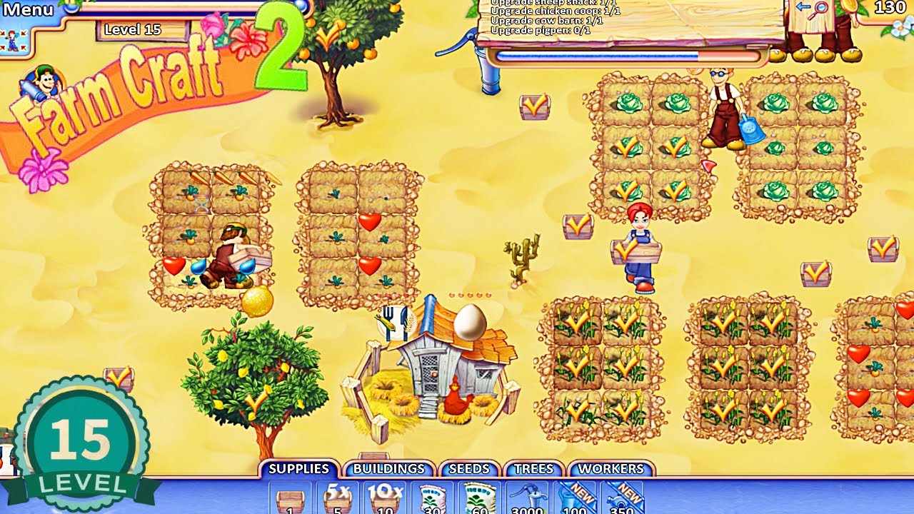 Farm Craft 2 (Level-15-Big Drought) - YouTube