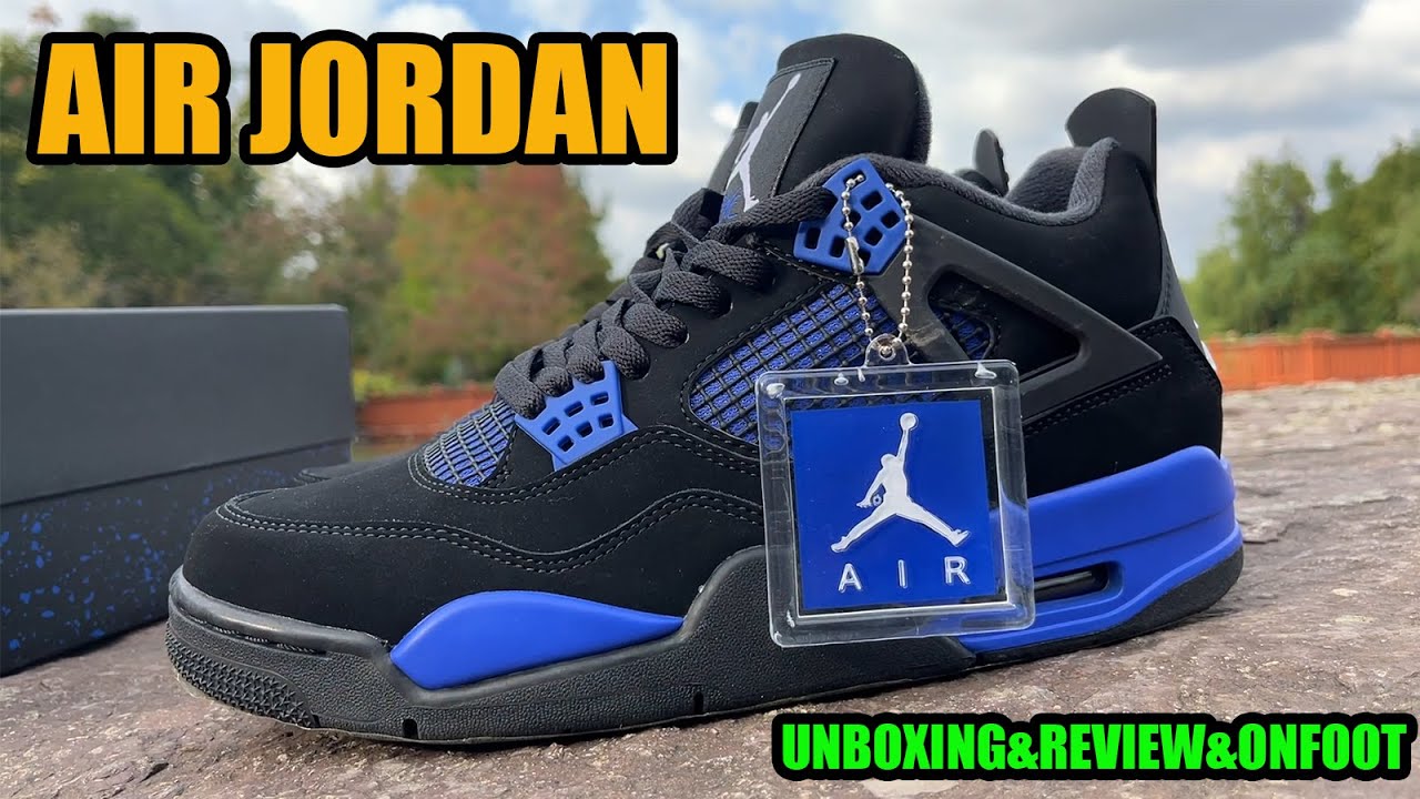 2023 Mens UNRELEASED First Look! Air Jordan 4 Blue Thunder Concept (On ...
