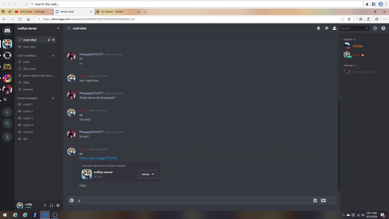 discord srver to join [link in] - YouTube