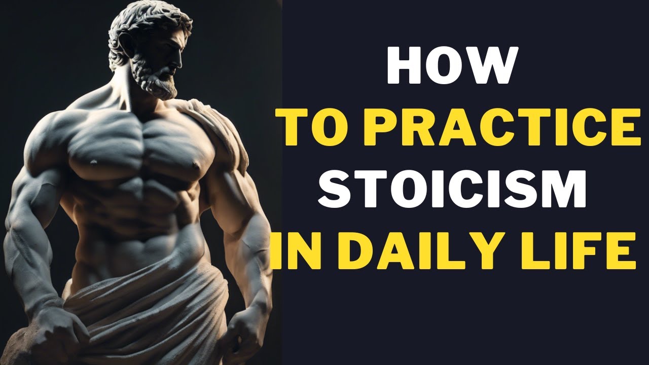 How to Be a STOIC in Daily Life | Stoic Mindset Guide |Stoicism |Iron ...