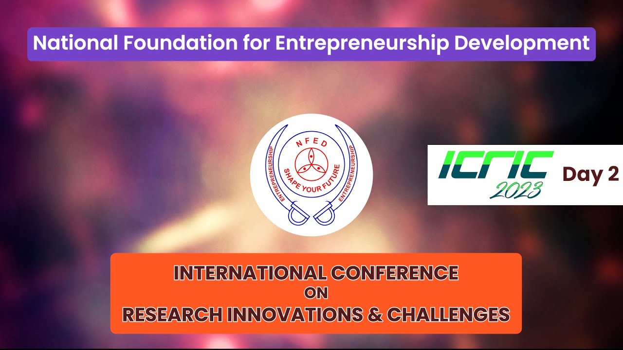 [Day 2 - 20.1.2023] ICRIC 2023 | Powered by NFED - YouTube
