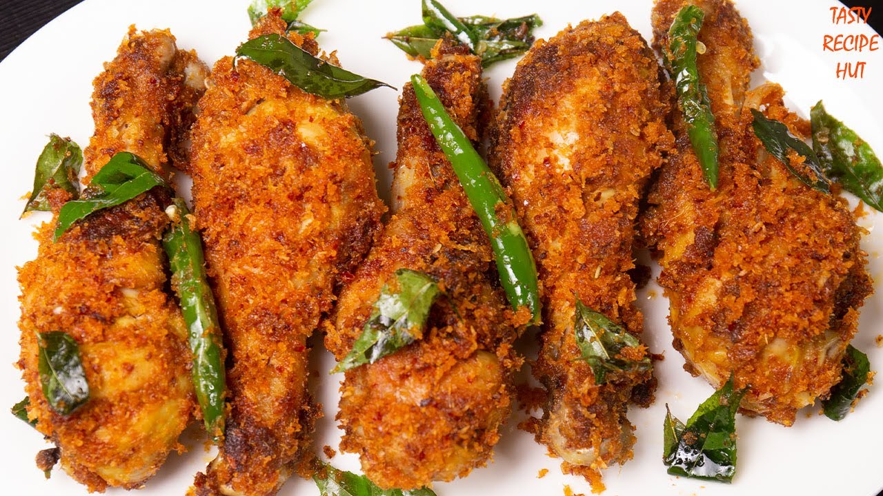 Payyoli Chicken Fry ! Crispy Kerala Style Chicken Fry Recipe - YouTube