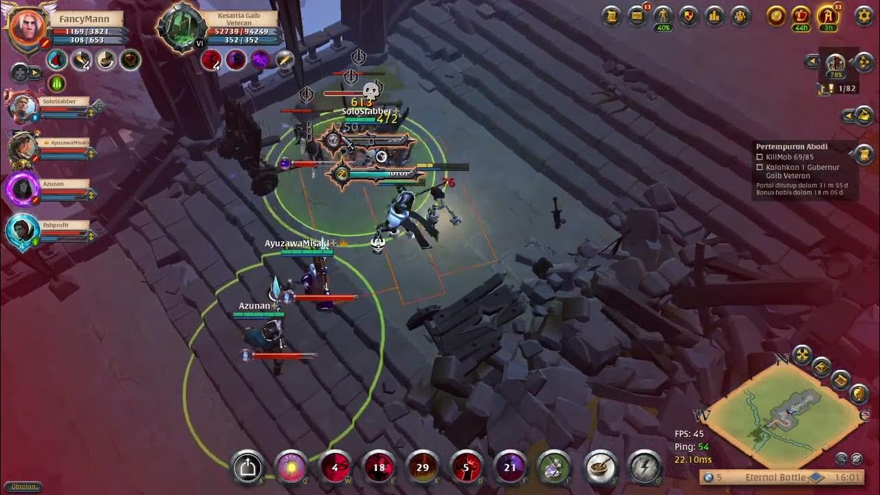 HCE | Eternal Battle Lv18 | Pov ShadowCaller | Albion Online - YouTube