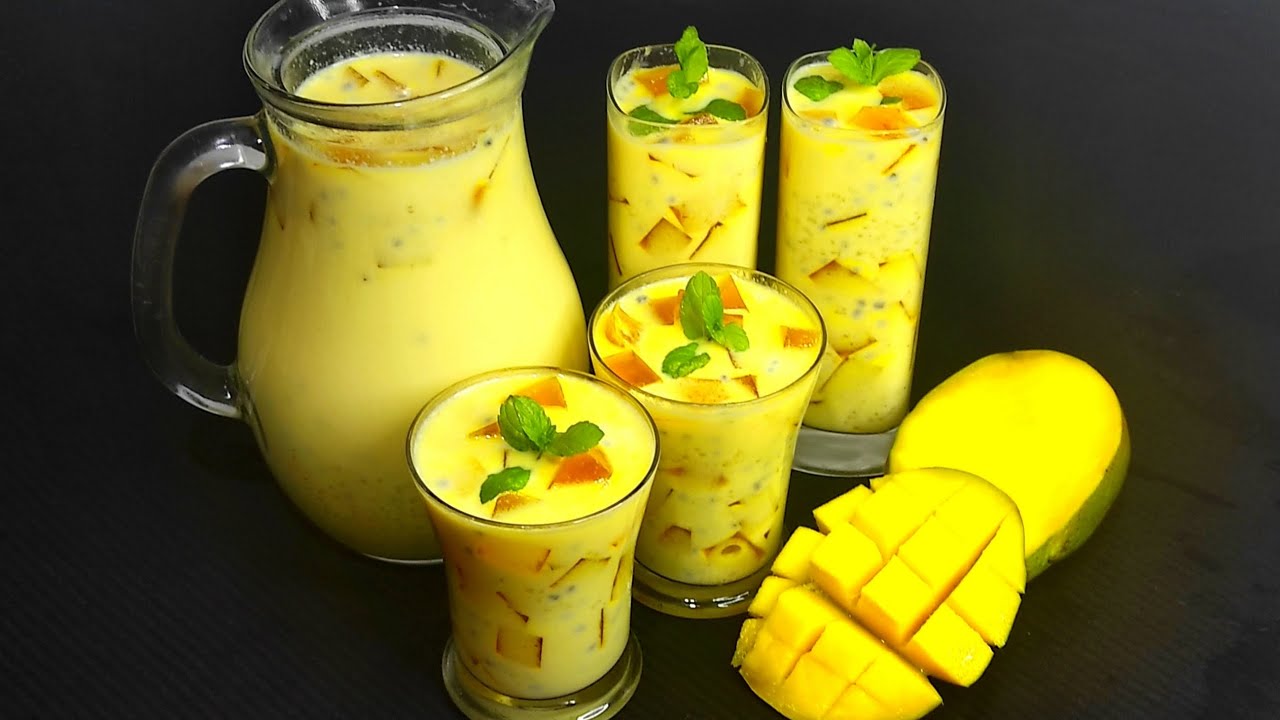 এই গরমে তৈরি করে নিন কলিজা শীতল করা পাকা আমের সরবত || আমের সরবত রেসিপি ...