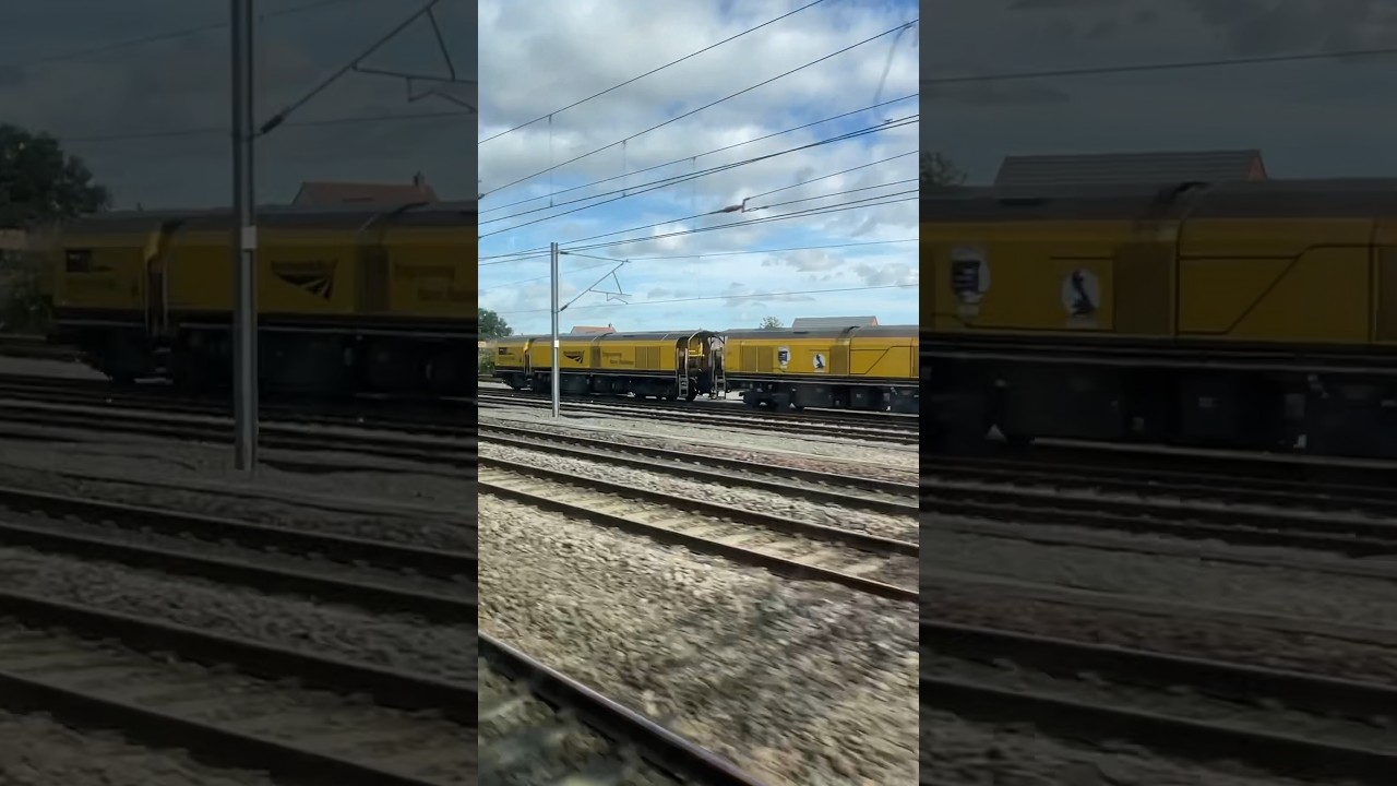 Network Rail Grinder - Approach to Litchfield 21.08.2023 #networkrail # ...