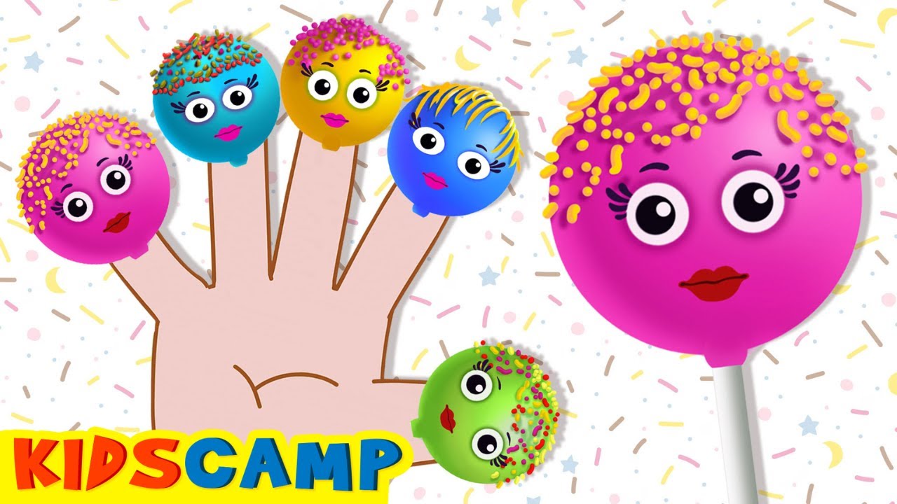 🍭💕 Lollipop Finger Family + More Nursery Rhymes And Toddler Songs By ...