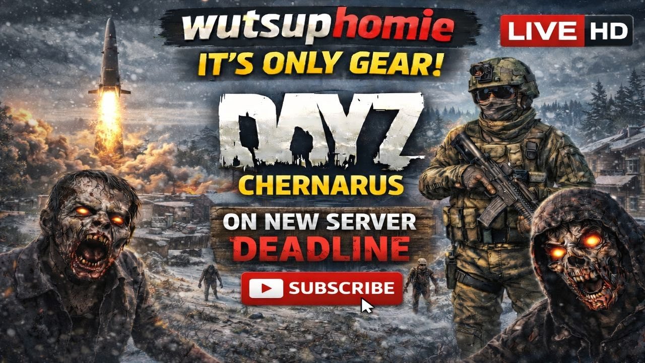 Exploring on a new modded community map in DayZ. Late Fall Early Winter ...