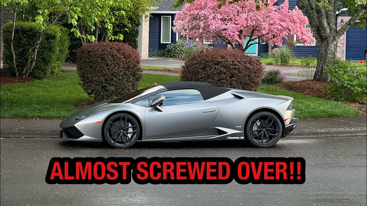 How Being Smart Financially ALMOST Screwed Me Out of My Lambo! - Lambo ...