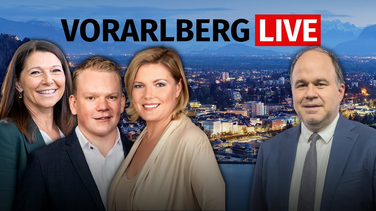 Vorarlberg LIVE mit Christof Bitschi, Heidi Schuster-Burda und Kathrin ...