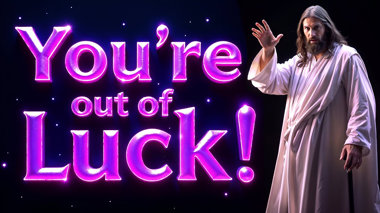 GOD SAYS: YOU ARE OUT OF LUCK! DO THIS RIGHT NOW... | God Message For ...