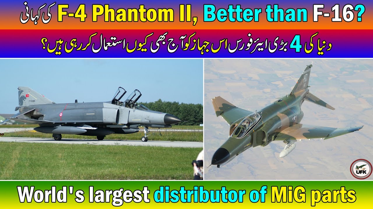 Story of F-4 Phantom II, World's largest distributor of MiG parts ...