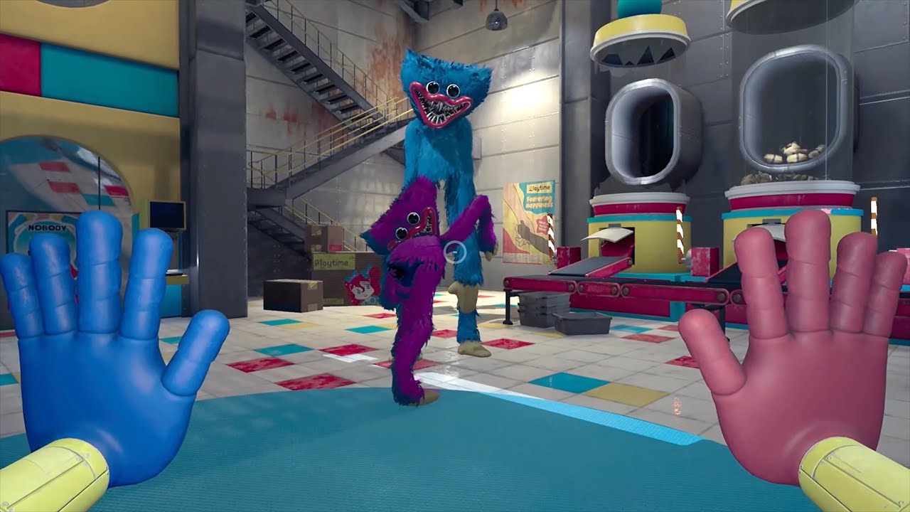 What happens if Huggy Waggy meets Spider Widy? (Poppy Playtime) - YouTube