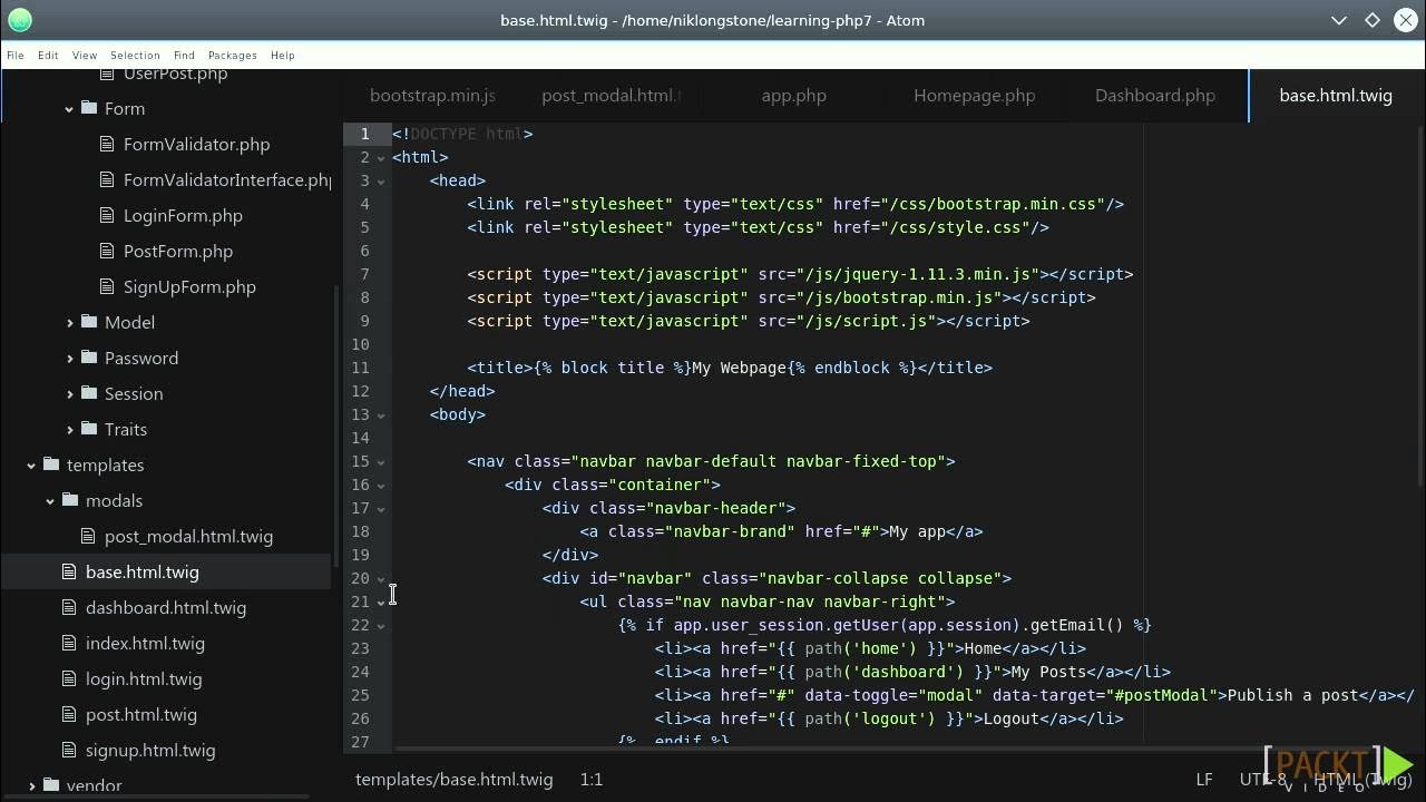 Learning PHP 7: Ajax Calls with jQuery | packtpub.com - YouTube
