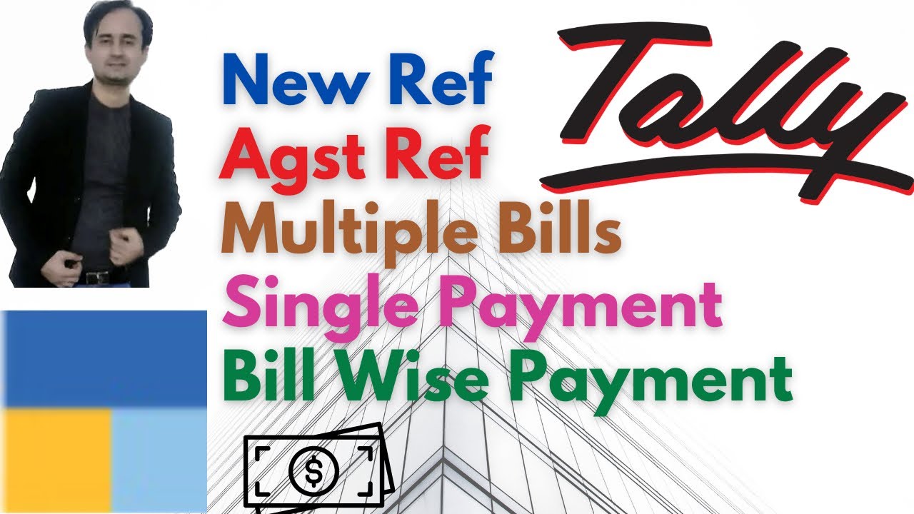 Bill Settlement Entry In Tally Prime | How To Do BillWise Entry in Tally | New Ref Agst Ref in ...