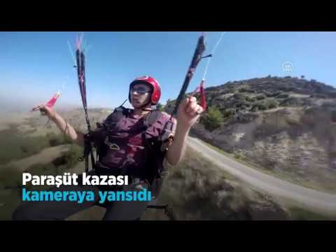 Yamaç Paraşütçü Onur Ceylan'ın Kaza Anı