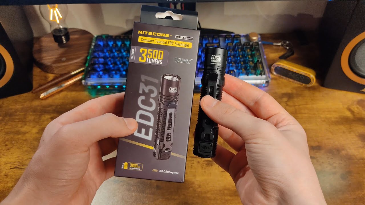 Nitecore EDC31 – The Ultimate Pocket Flashlight with 3500 Lumens! - YouTube