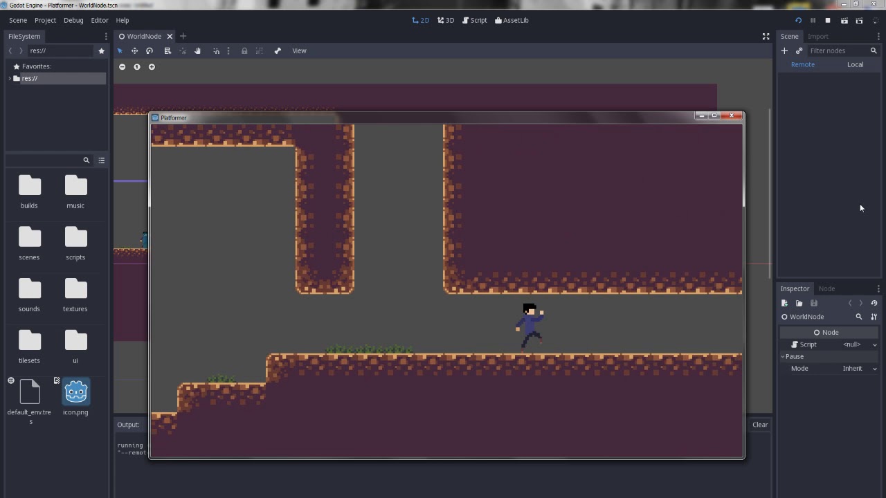 Tileset and Character Animation Demo - YouTube
