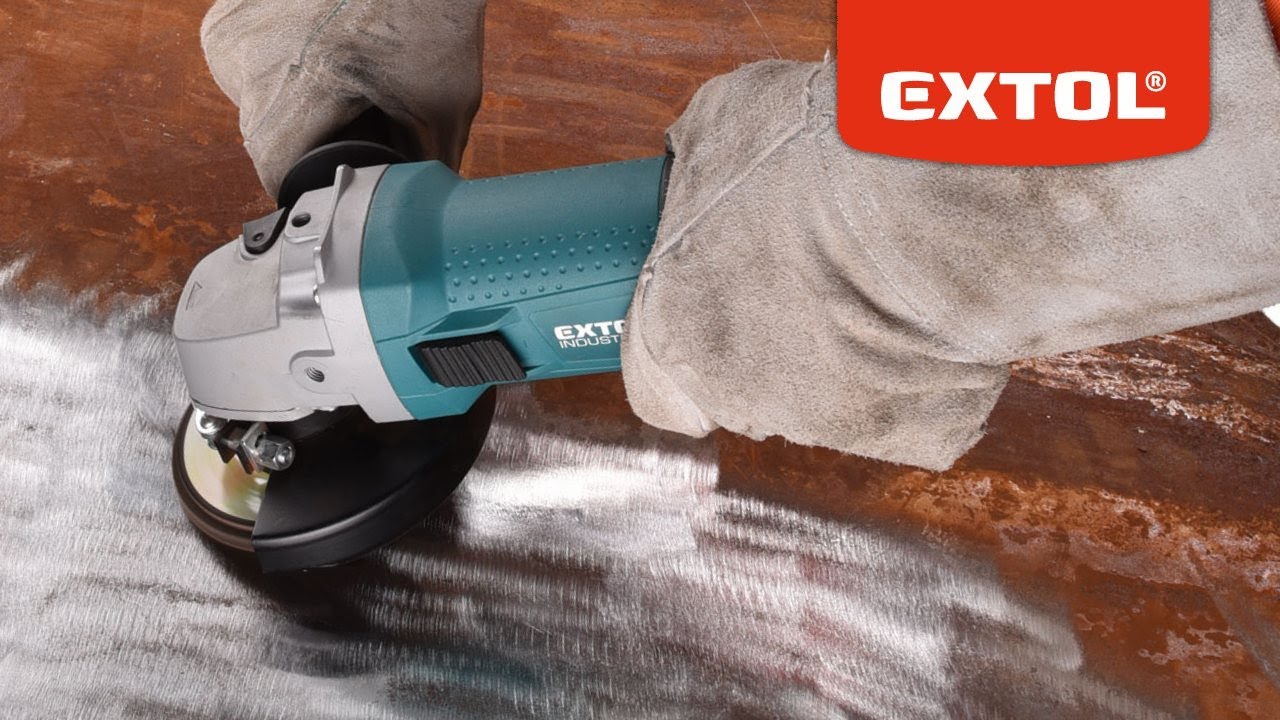 Extol Industrial sarokcsiszoló - többet nyújtunk! - YouTube