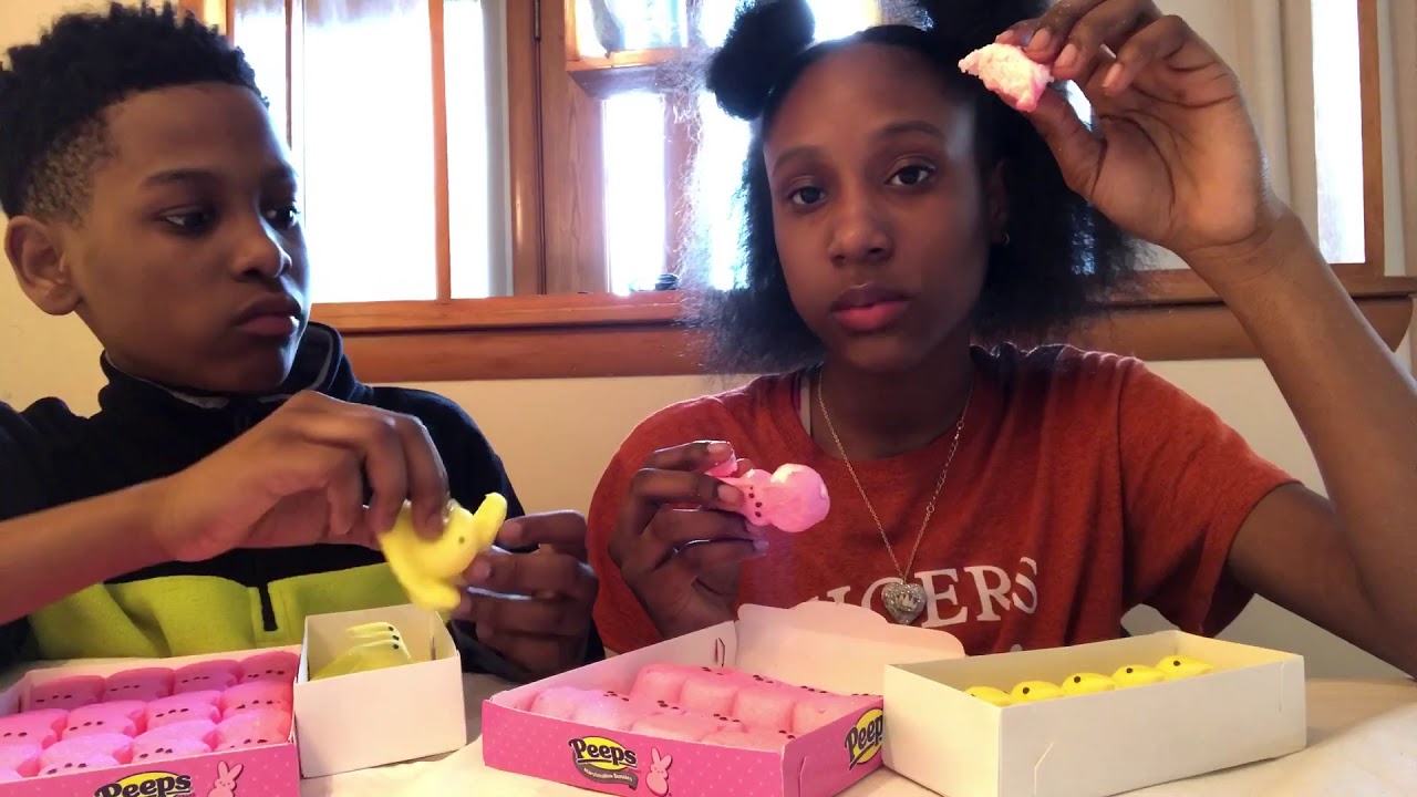 Peeps Challenge with Jay & Trey - YouTube