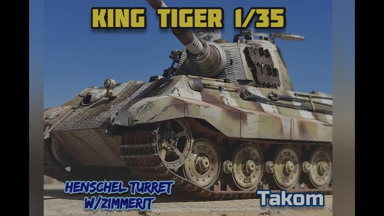 KING TIGER Full interior TAKOM - YouTube