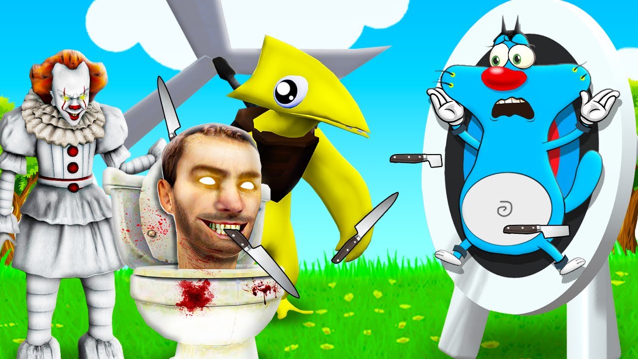 Roblox Oggy Caught By Trio Group Of Monsters With Jack | Rock Indian ...