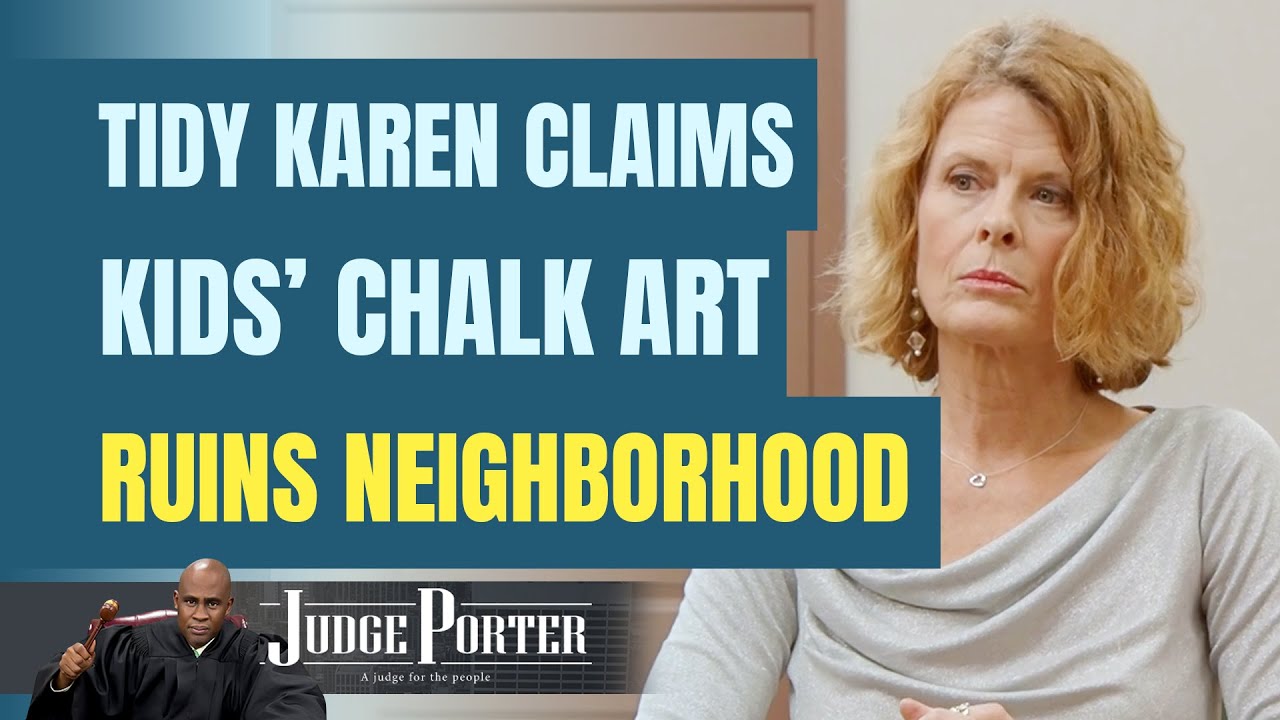 Clean Karen Claims Kid's Chalk Art Ruins Neighborhood. - YouTube