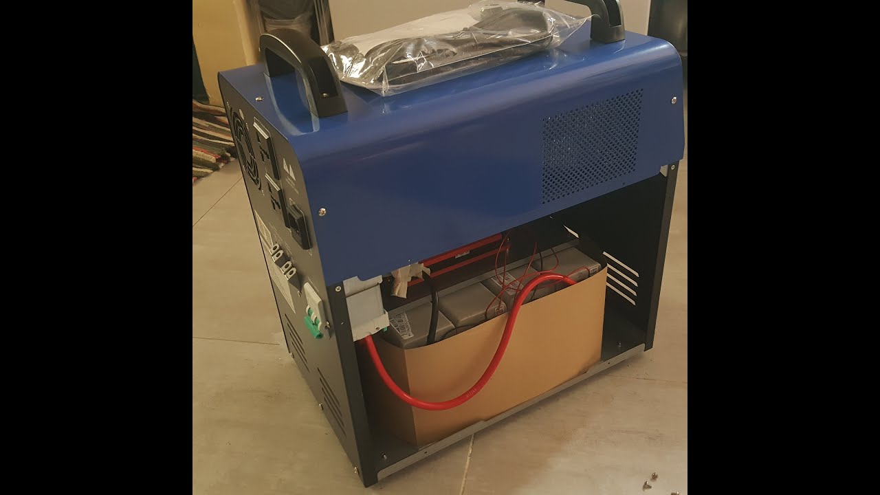 SNADI All in One Solar Generator with built in 100Ah LIFEPO4 Battery ...