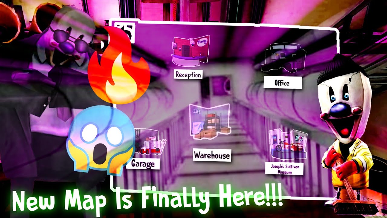 ICE SCREAM 4 NEW MAP IS HERE!!!😱🤩🔥| FANMADE | Ice Scream 4 New Map ...