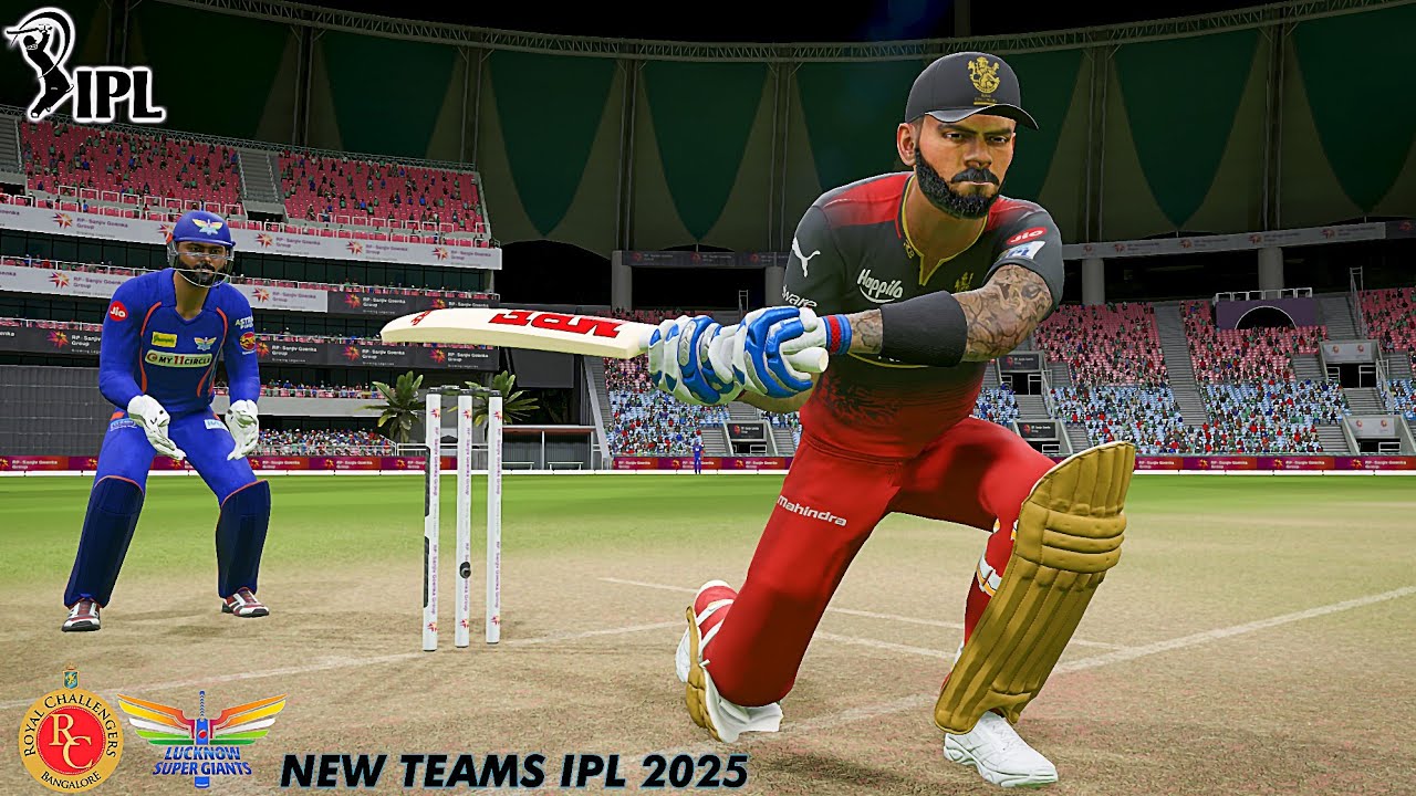 IPL 2025 New Teams || RCB VS LSG || T20 Match #highlights #cricket24 ...