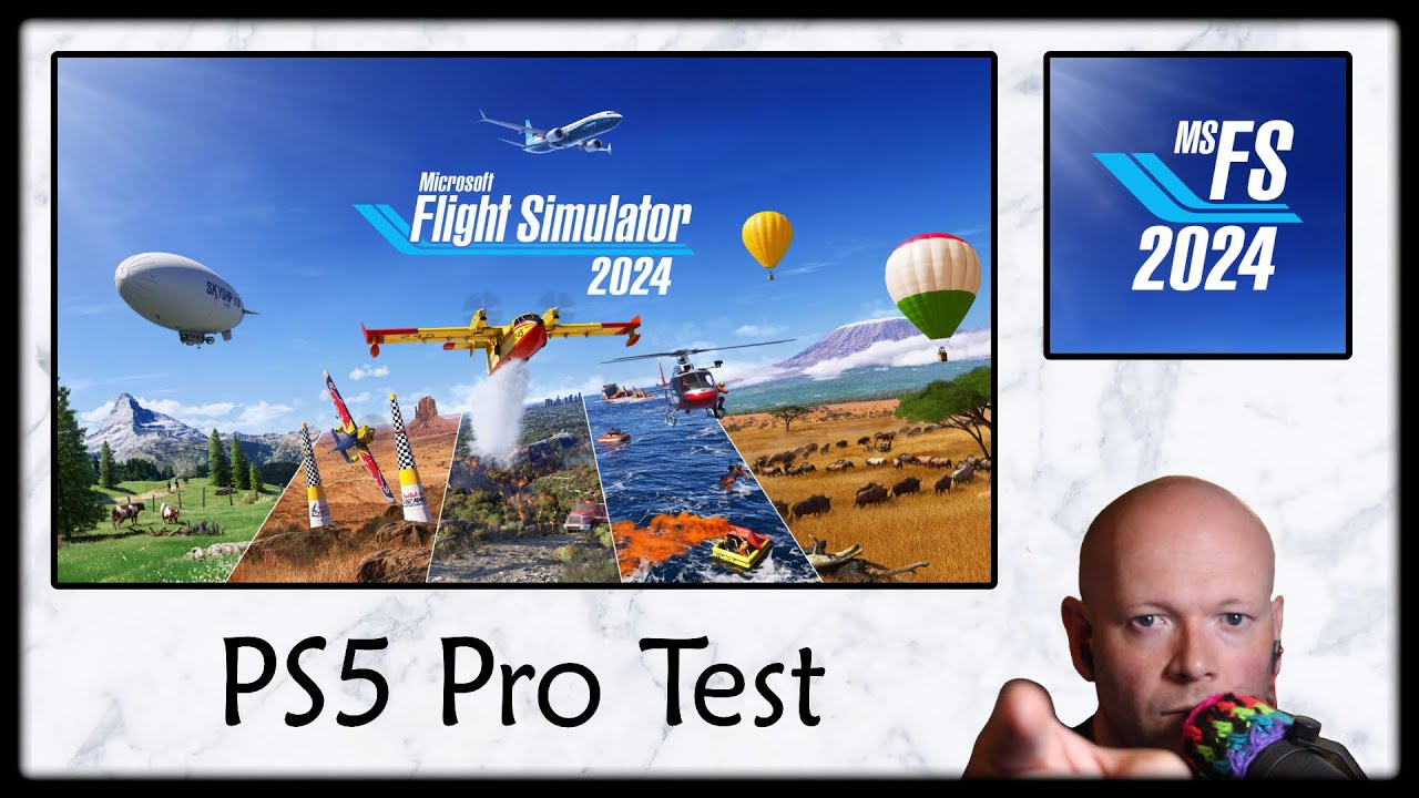 MSFS 2024 PS5 Pro Performance Is 30 FPS - YouTube