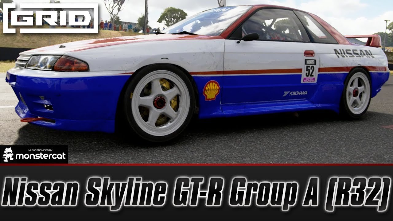 GRID (2019): EXCLUSIVE GAMEPLAY | Nissan Skyline GT-R Group A (R32 ...