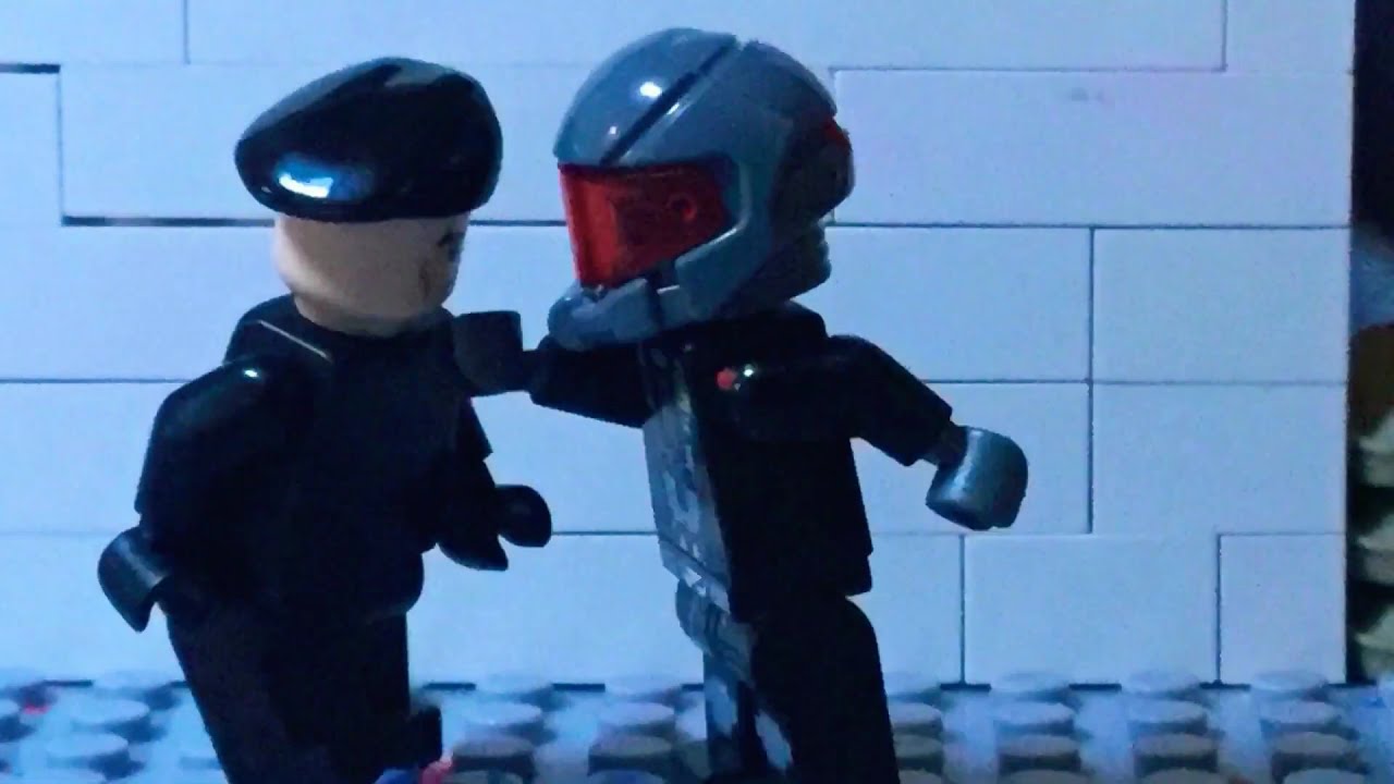 LEGO fight animation - YouTube