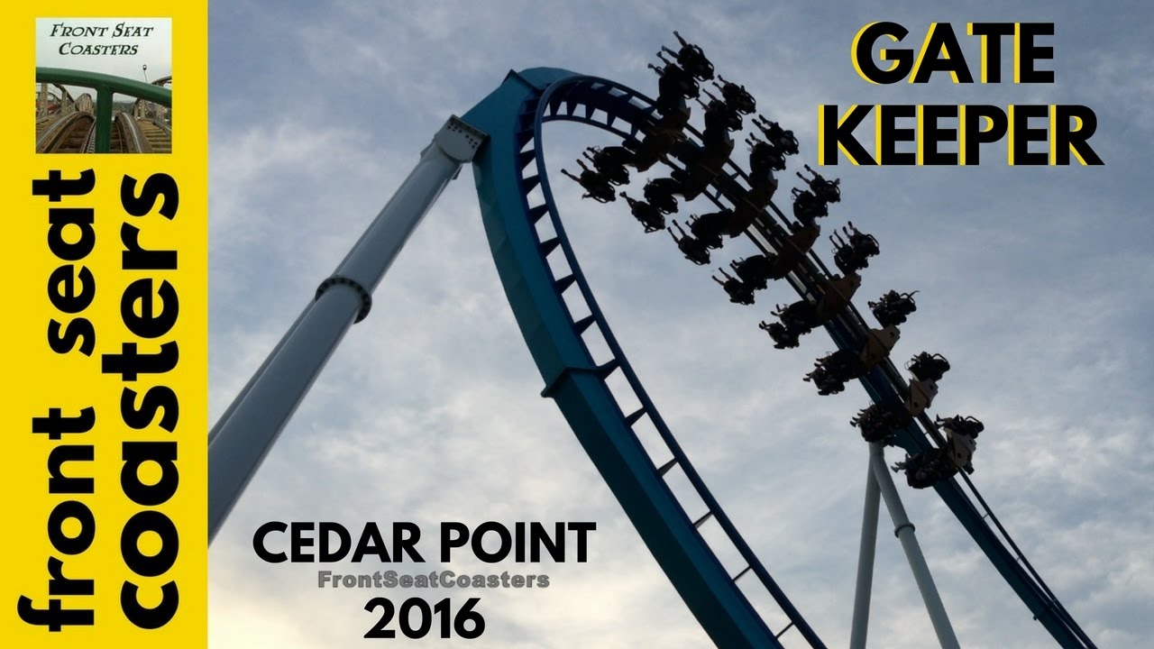 Cedar Point 2016 GateKeeper POV 4K Off-Ride Roller Coaster Steel B&M ...