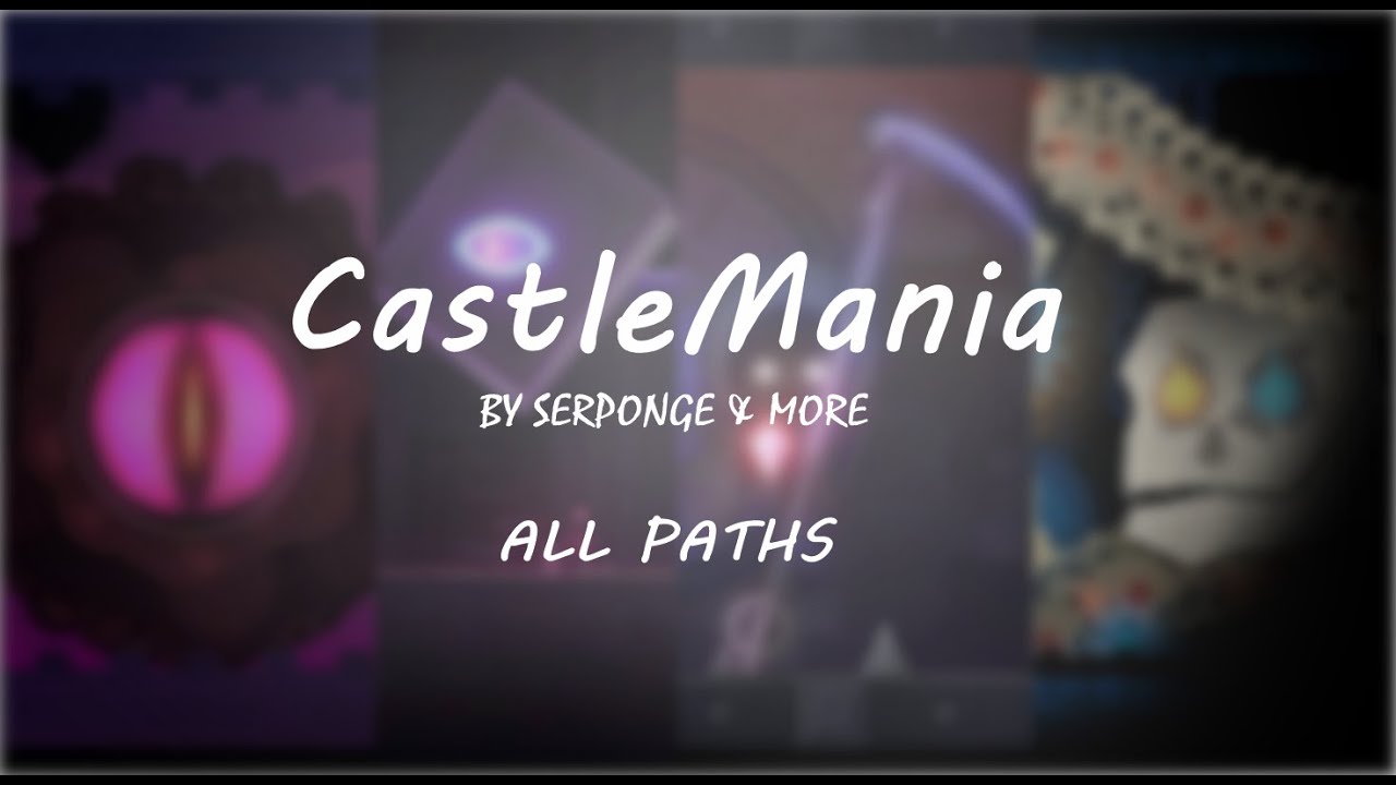 "CastleMania" (Medium Demon) by Serponge & more | All Paths | Geometry ...