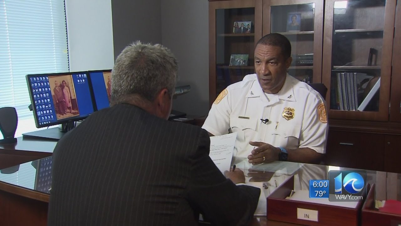 Norfolk police chief talks crime with 10 On Your Side - YouTube