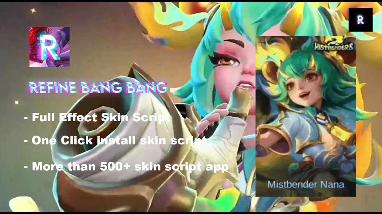 Free Nana Mistbender Skin No Password | Full Effect Voice | One Click ...